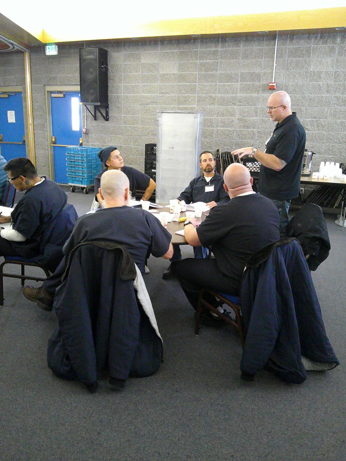 Weekly Inside-Prison Discussion Program – Re-Entry Program from Prison